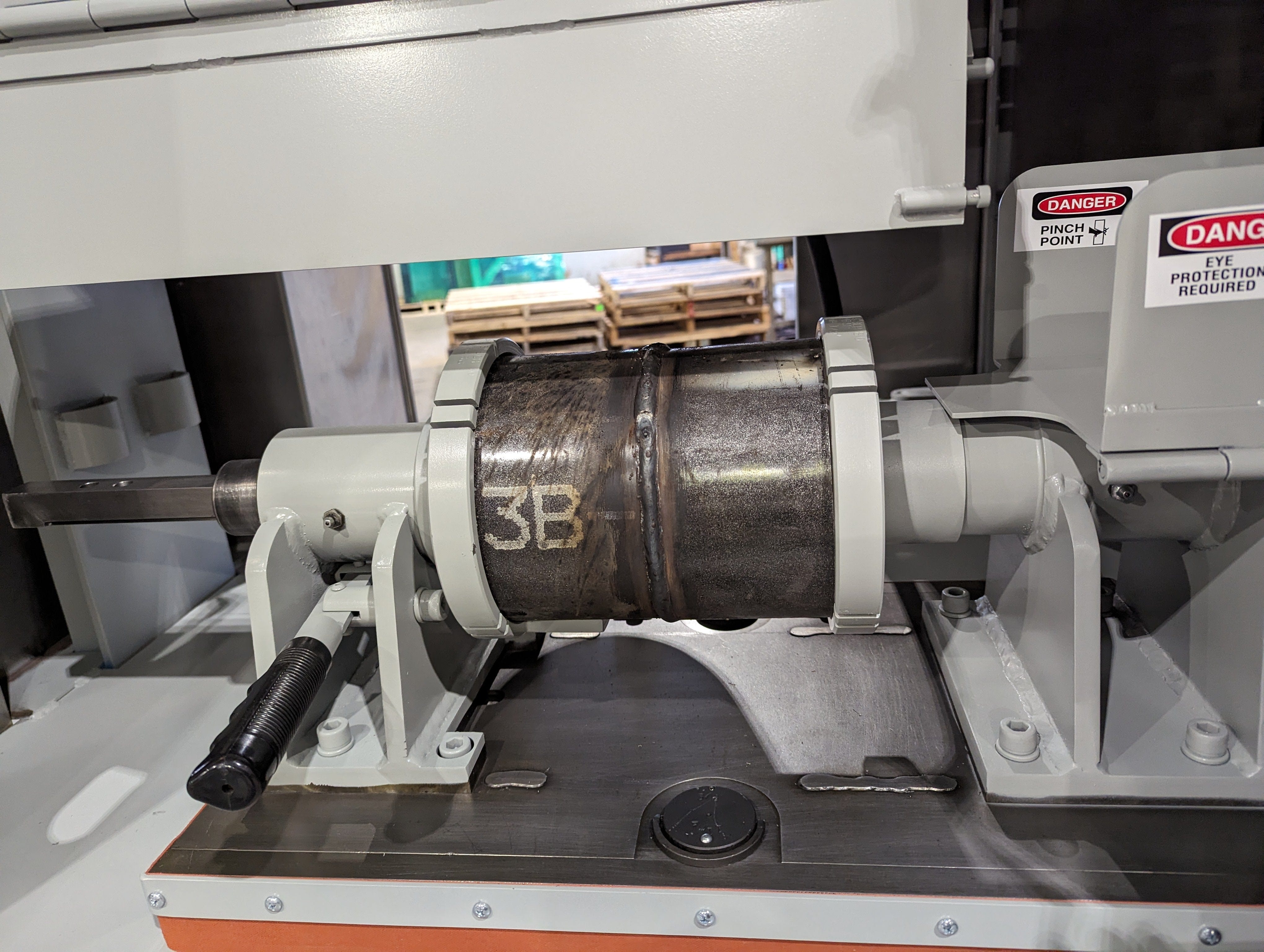 6" sch. 80 Cutting Fixture for WTC-20HR | Triangle Engineering