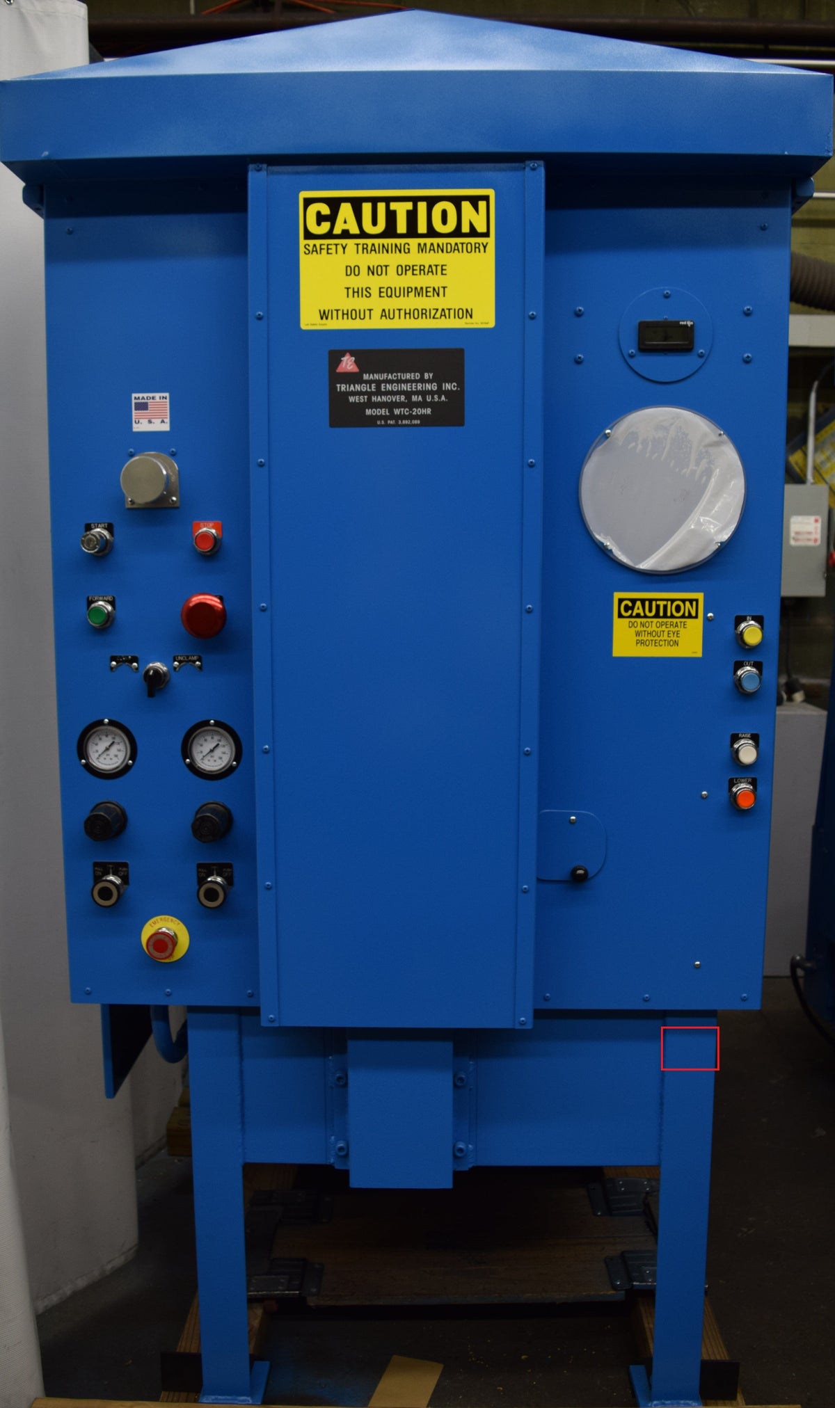 Weld Coupon Abrasive Cutter | Triangle Engineering