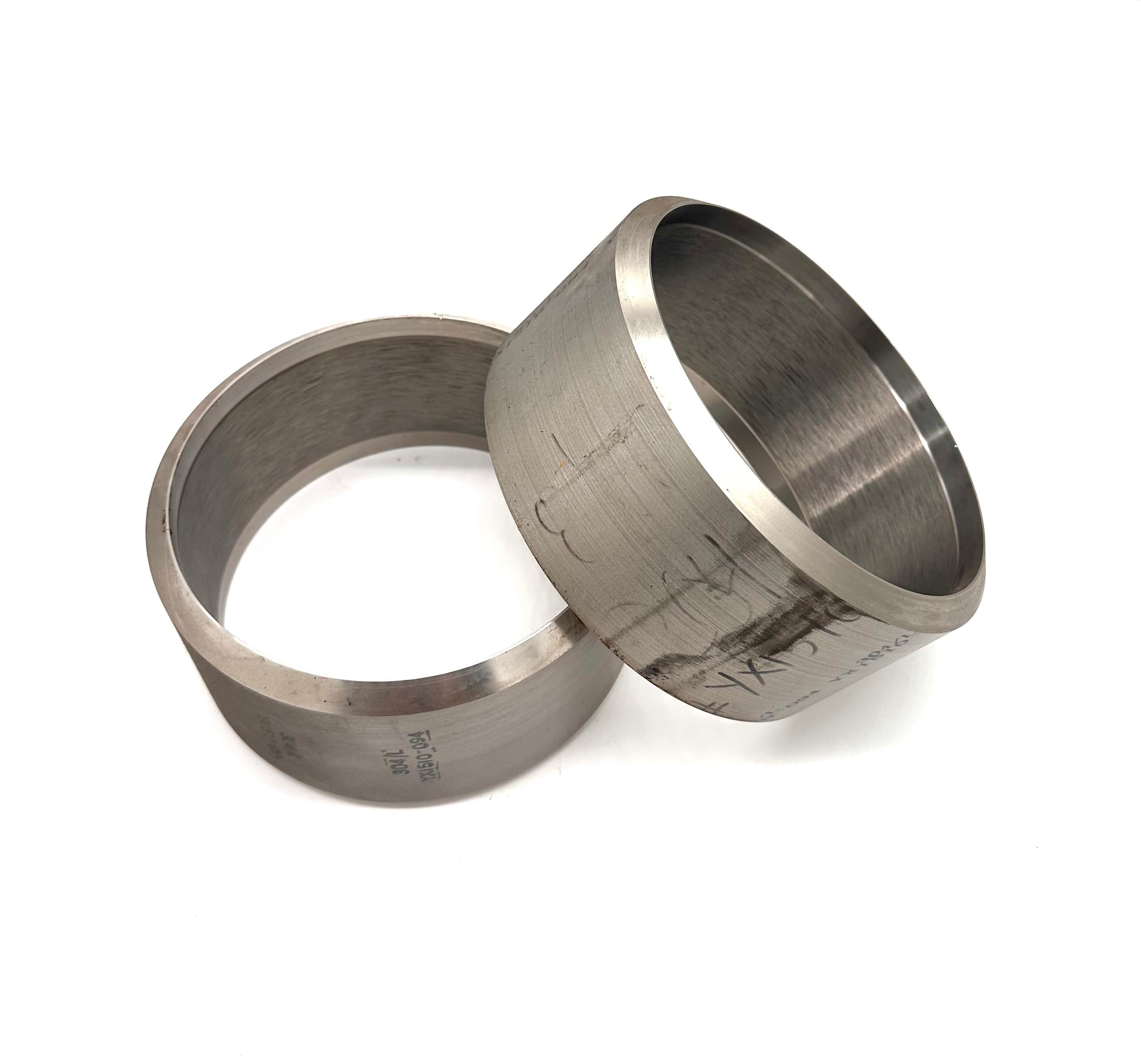 8" sch 40 x 4" Type 304L Pipe Coupons