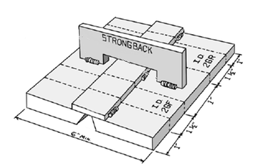 1" Welding Strongback | Triangle Engineering