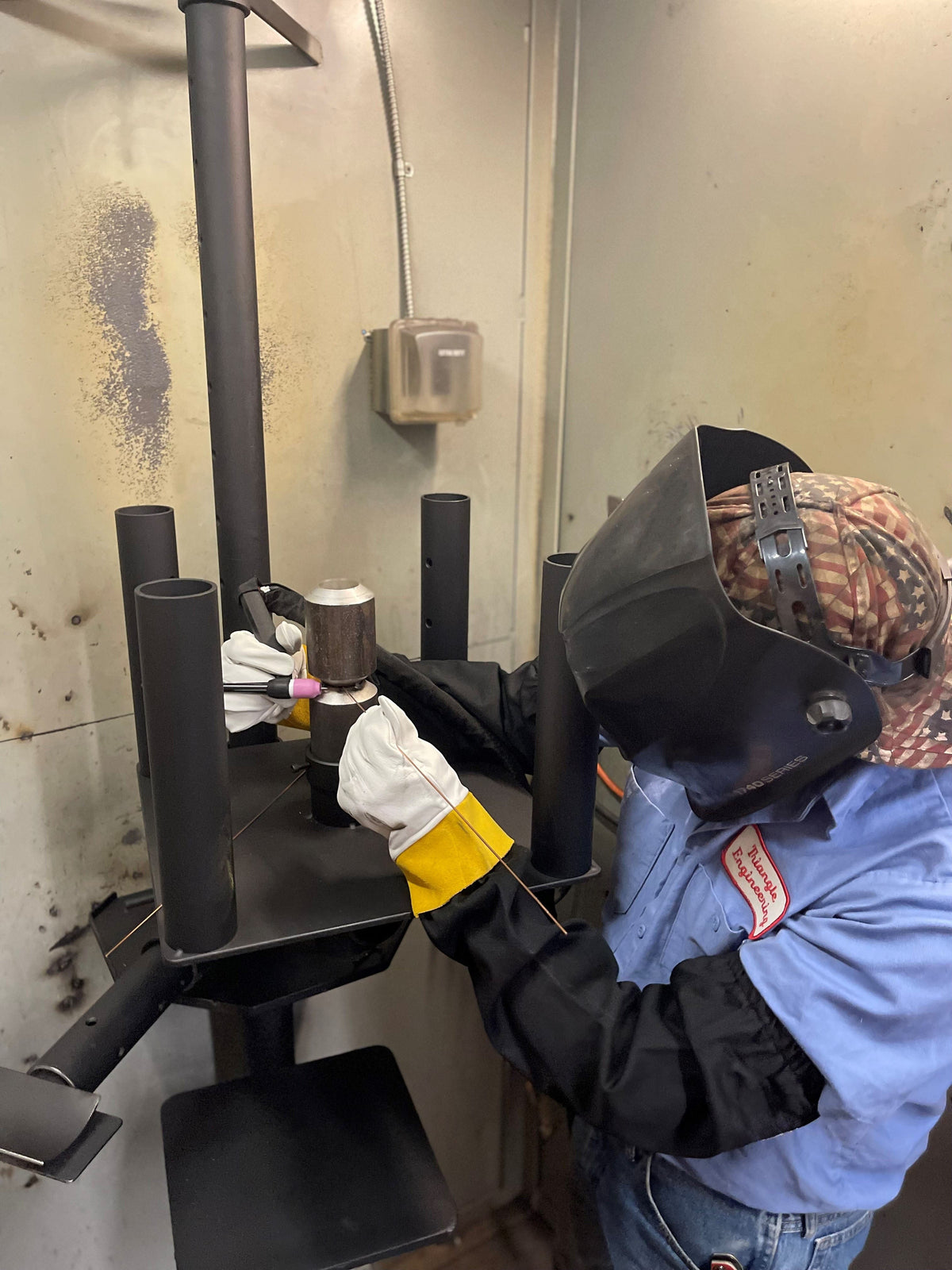 Restricted Pipe Welding Fixture | Triangle Engineering