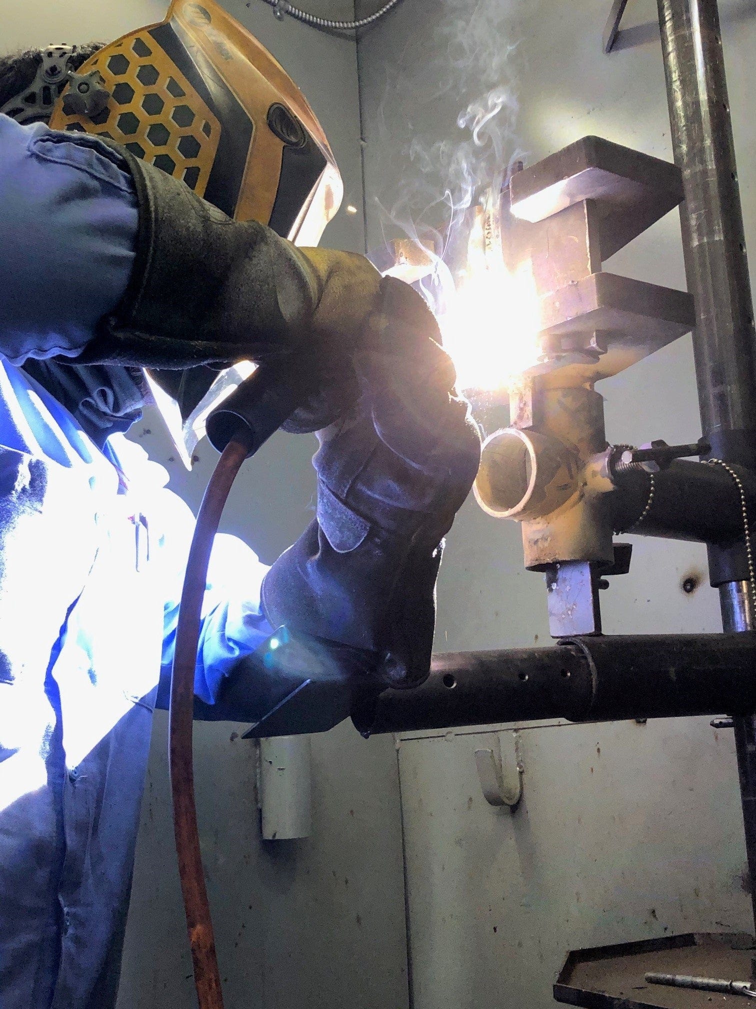 Welder Support Arm | Triangle Engineering